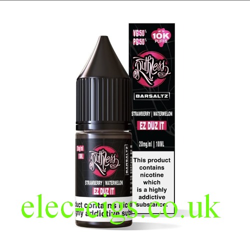 Ruthless Bar Saltz Black Label 10ML EZ DUZ IT on Ice